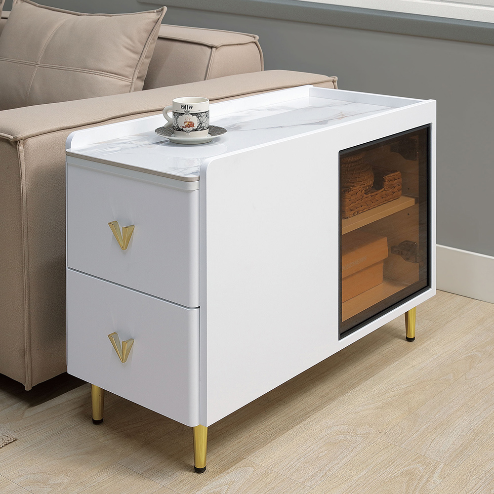 白色邊櫃(THY2-05841)｜H&D東稻家居-台灣國民家具品牌｜沙發、床墊推薦品牌最佳選擇