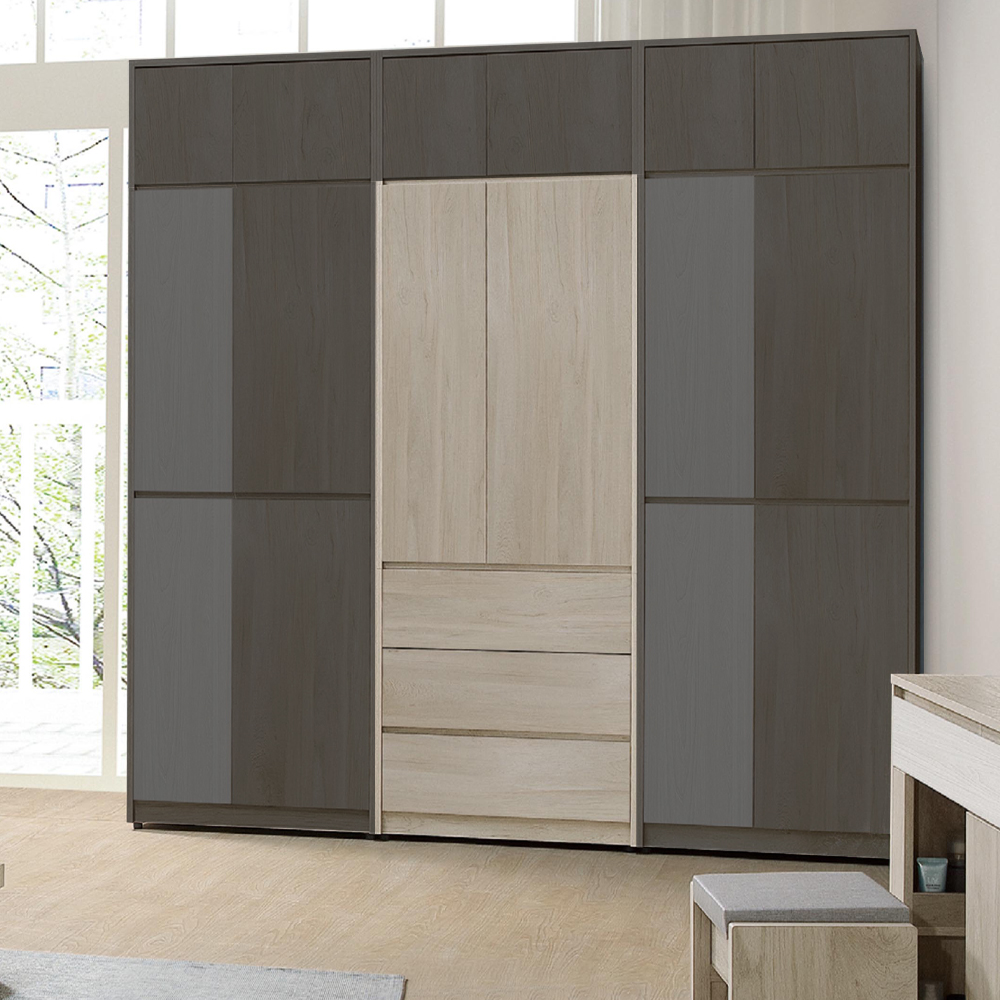 三抽衣櫥2.5尺(THY2-05731)｜H&D東稻家居-台灣國民家具品牌｜沙發、床墊推薦品牌最佳選擇